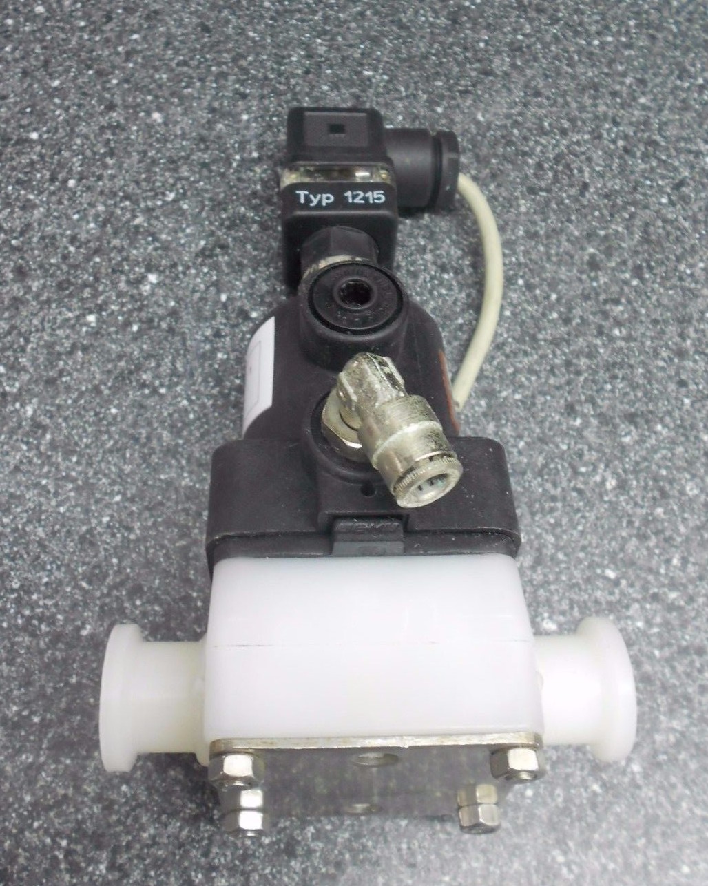 GEMU 9615-000Z PNEUMATICALLY ACTUATED DIAPHRAGM VALVE & 1215 POSITION ...