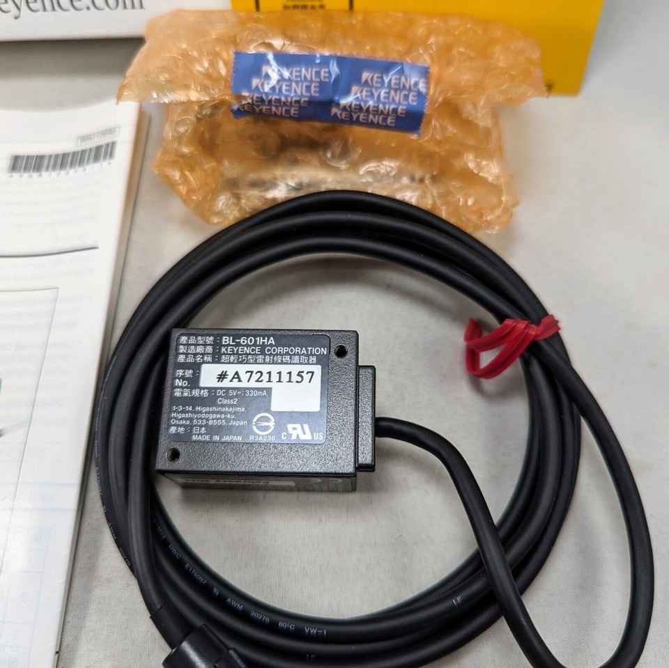 1PC New KEYENCE BL-601HA BL601HA Laser Barcode Scanner US Free TAX ...