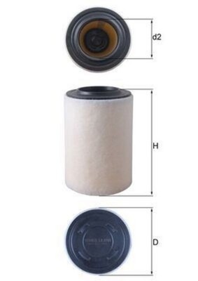MAHLE Air Filter For ALFA ROMEO Giulietta 940 51854025 | eBay