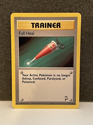 Full Heal 111/130 Base Set 2 Pokemon Card | eBay