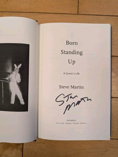 Steve Martin "Born Standing Up" Signed - First Edition Hardcover | eBay