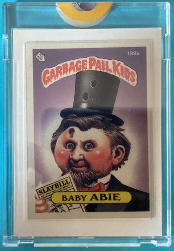 1985 Garbage Pail Kids "Baby ABIE" UNPUBLISHED 1/1 Mini Proof MINT ...