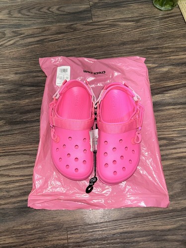 NEW SEALED “Posty Co” X Crocs Duet Max 2 Clog Pink NEVER WORN POST ...