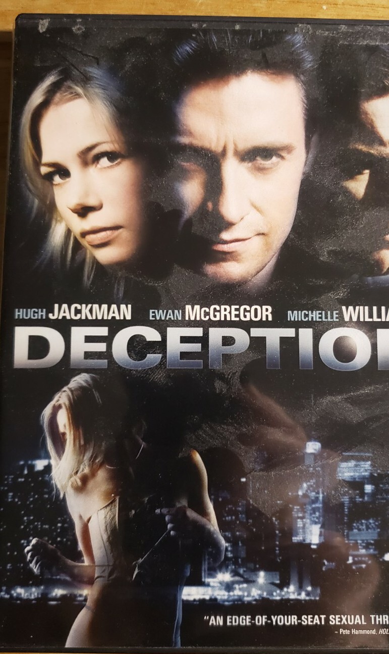 Deception: Hugh Jackman, Michelle Williams, Ewan McGregor(DVD,2009) | eBay
