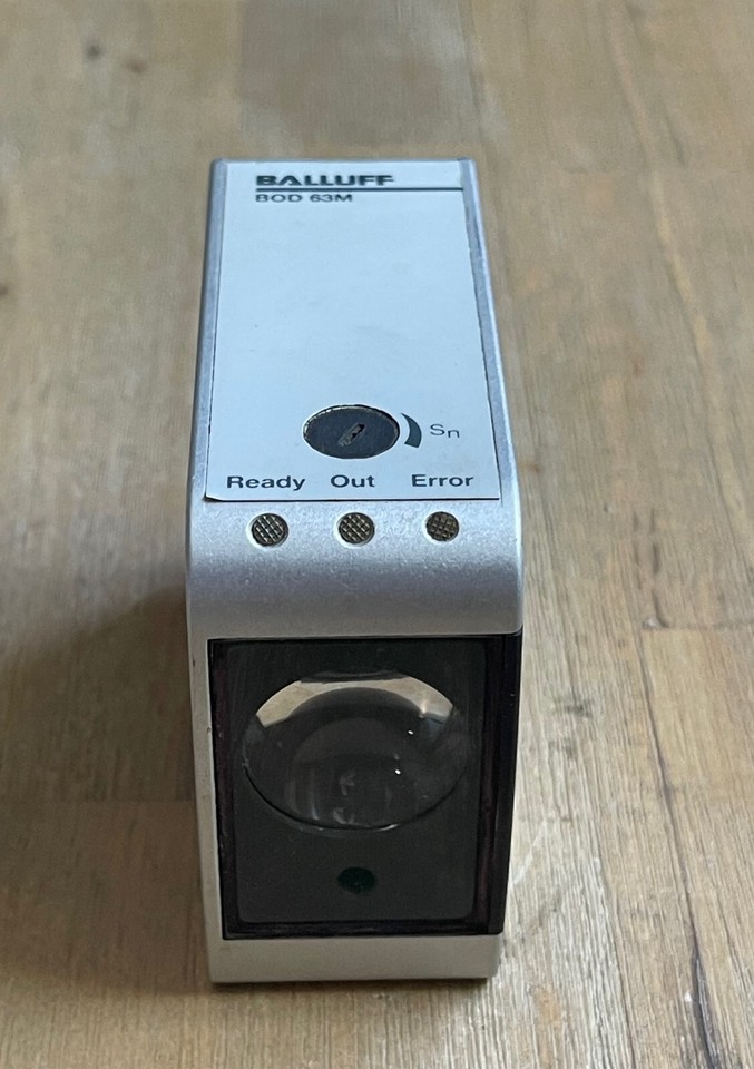 BALLUFF BOD 63M-LB01-S115 OPTOELECTRONICS LASER DISTANCE SENSOR 15-30 ...