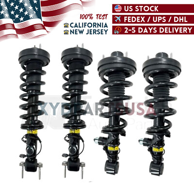 4x Front Rear Shock Struts Assys w/CCD For Lincoln Navigator Ford ...