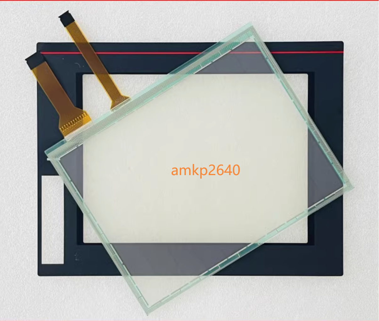 Touch Screen GT2710-STBA 10.4 inch Panel Glass with Overlay AMK | eBay