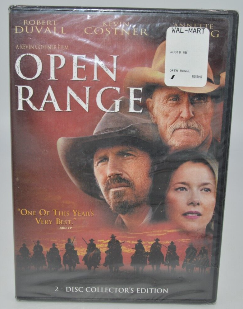 OPEN RANGE DVD - 2-DISC COLLECTOR'S EDITION - NEW UNOPENED - KEVIN ...