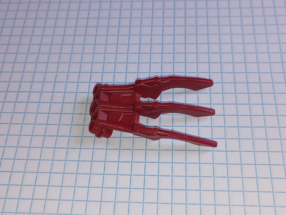 1 piece Bionicle Lego 61806 Dark Red Small Claw Hand w/ Axle Hole or ...