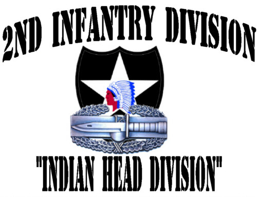Address Labels - 2nd Infantry Division - "Indian Head Division" w/cab ...