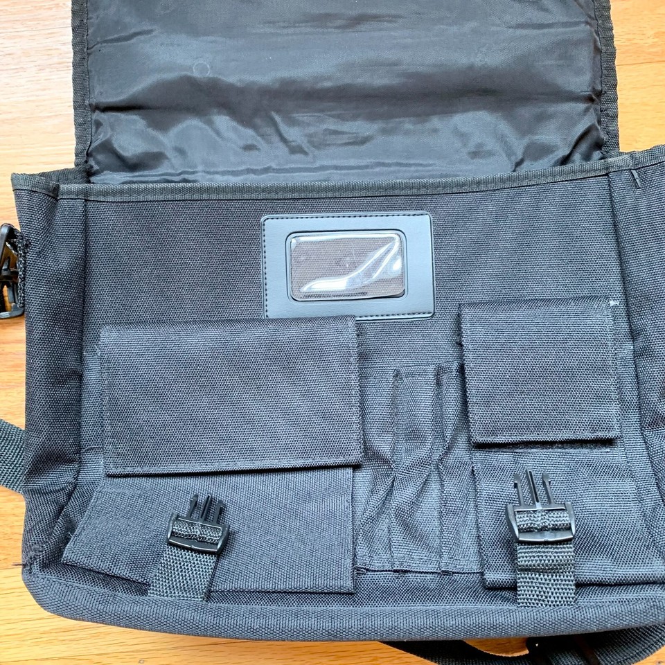 Herman Miller Bag Black Canvas Satchel Laptop Bag Work Shoulder Bag ...