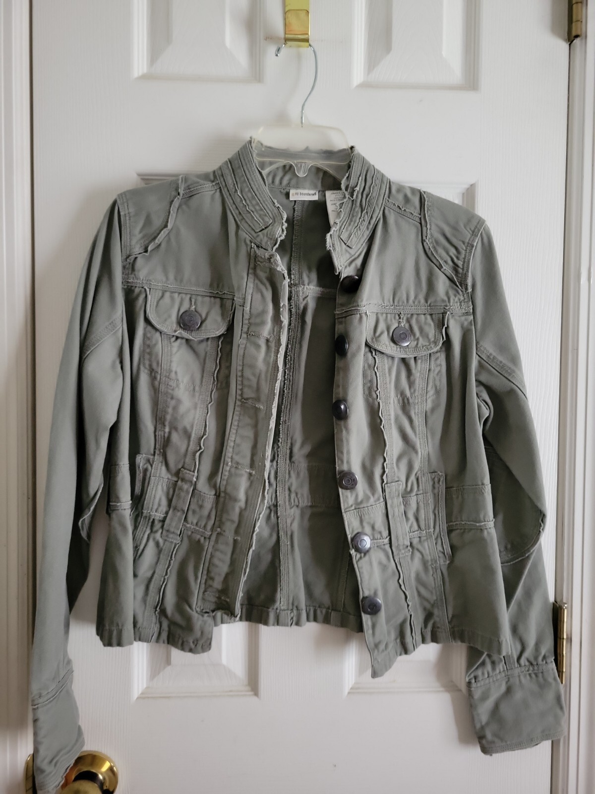 Y2K VTG NO BOUNDARIES Trooper Military Army Utility J… - Gem