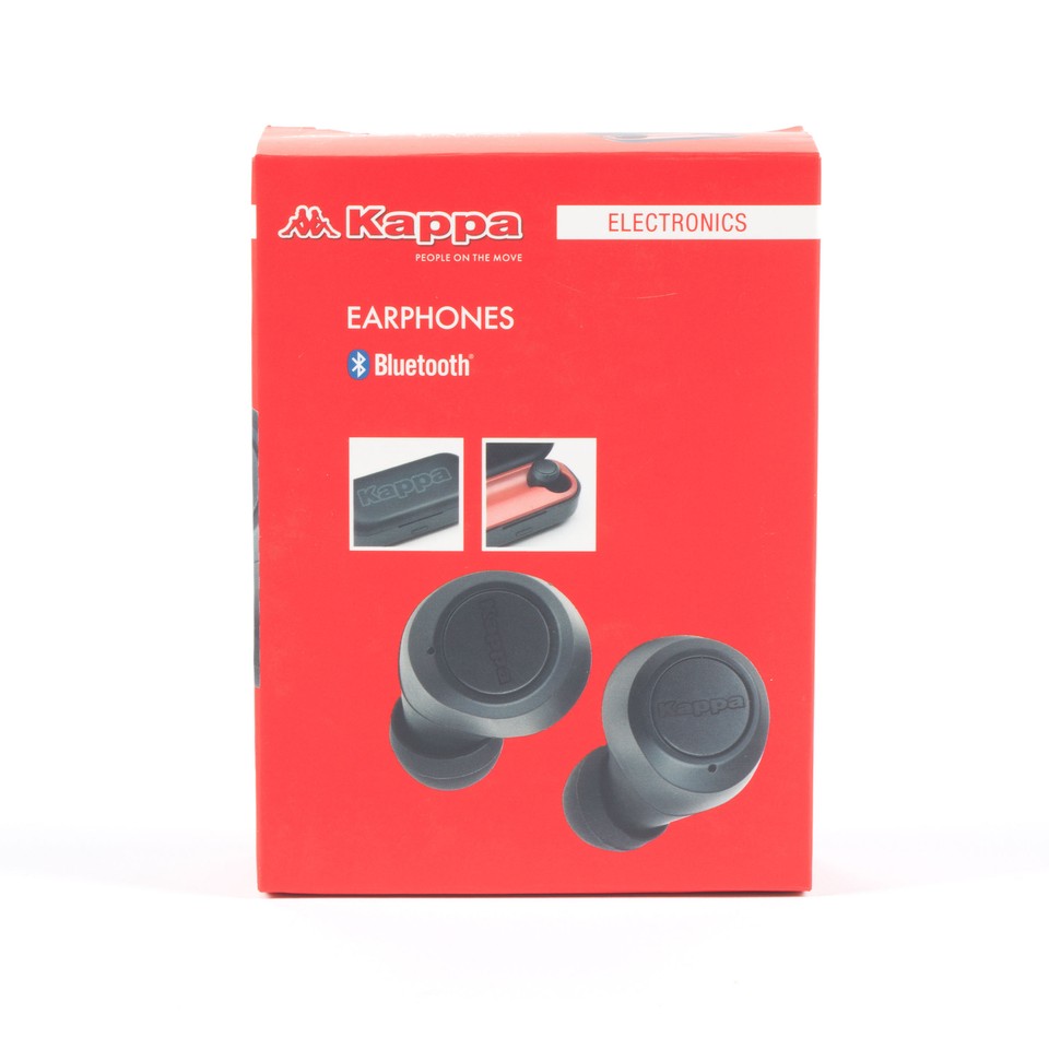 Kappa Wireless Earphones Bluetooth Connectivity Built-In Microphone ...