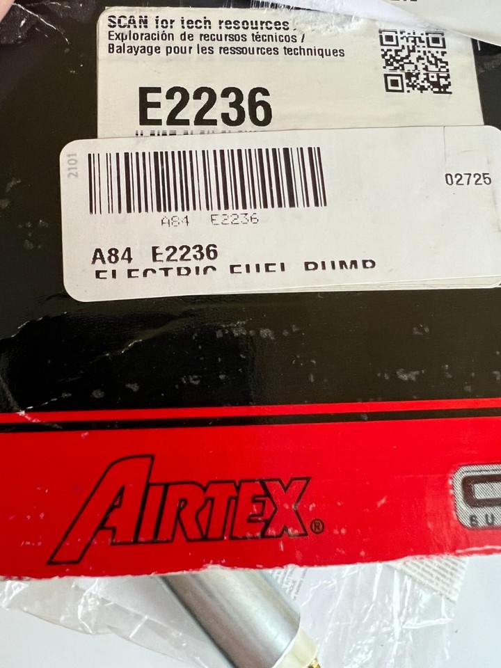 New AIRTEX E2236 Electric Fuel Pump & Turbo System | eBay