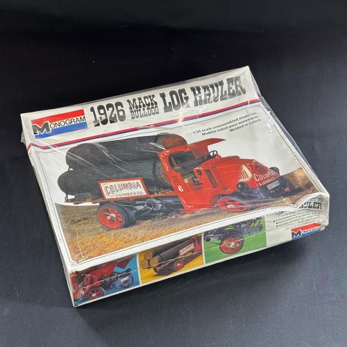 Monogram - 1:24 - 1926 Mack Bulldog Log Hauler Model Kit - New Sealed ...