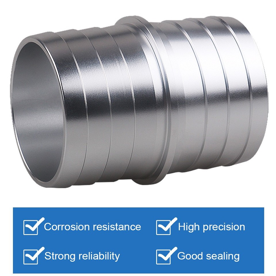 Hose Pipe Fittings Connectors Attachment Aluminum Radiator Barb Adapter ...