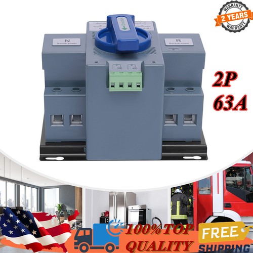 220V Double Power Automatic Change-over Switch Transfer Switch ...