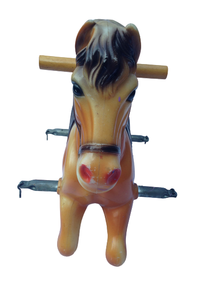 Vintage Blazon 1963 Plastic Rocking Horse Blow Mold / Horse Only - NO ...