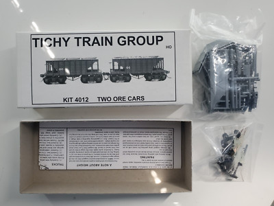 HO Scale Tichy Train Group Kit 4012 Two Ore Cars | eBay