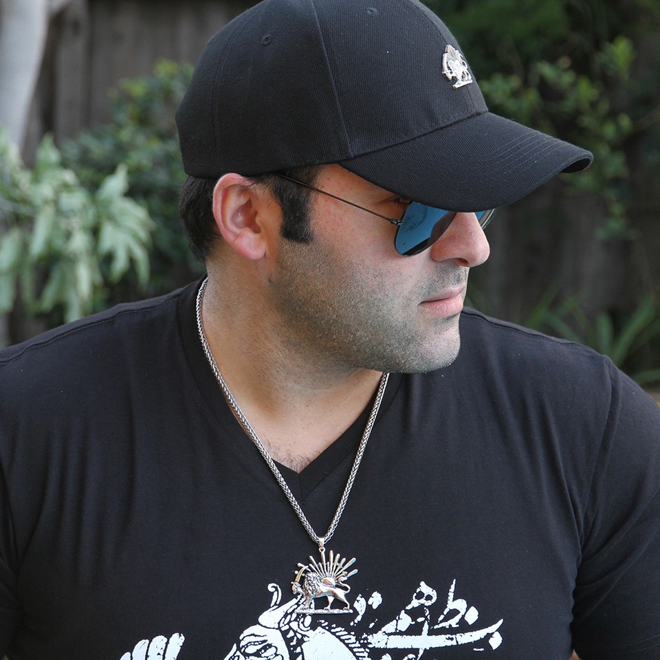 Shir Khorshid Lion Sun Persian Pahlavi Kingdom Hat Persia Cap Farvahar ...