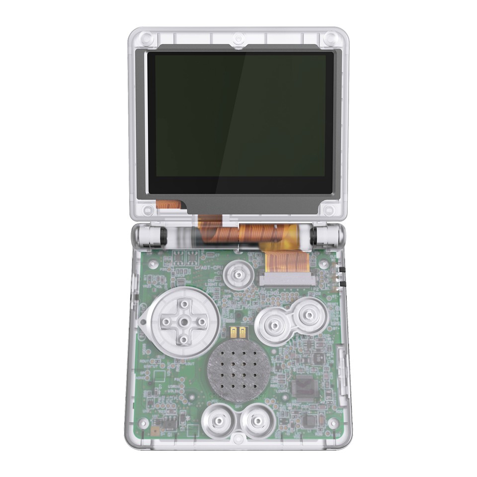 GBA SP IPS Ready Upgraded Replacement Housing Shell for Gameboy Advance ...