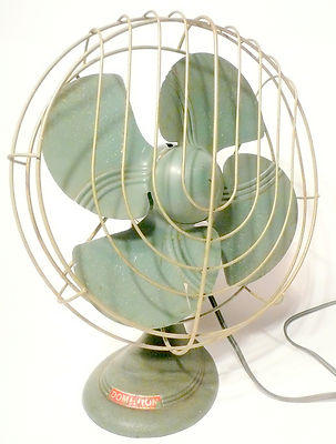 vintage / Tested & Working DOMINION 12" BLADE w 2 SPEEDS - built like a ...