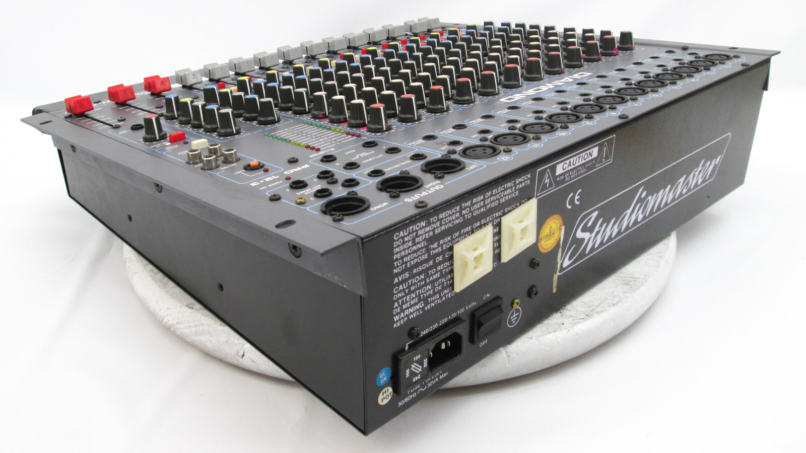 Studiomaster Diamond Pro 12-3 Mixer 12-Channel Mixing Board Console | eBay