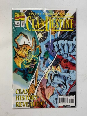 Clan Destine Clandestine, The #8 Marvel Comics May 1995 | Combined ...