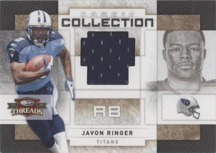 2009 Donruss Threads - Rookie Collection Materials Javon Ringer #6 /500 ...