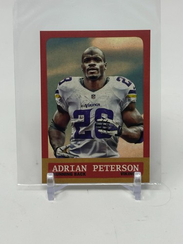 2014 Topps Football Adrian Peterson Mini Card #301 | eBay