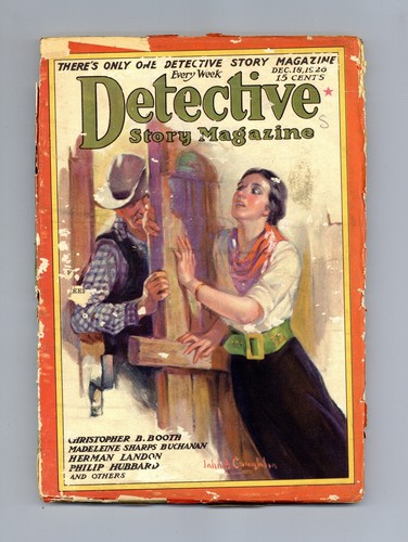 Detective Story Magazine Pulp 1st Series Dec 18 1926 Vol. 89 #1 FR Low ...
