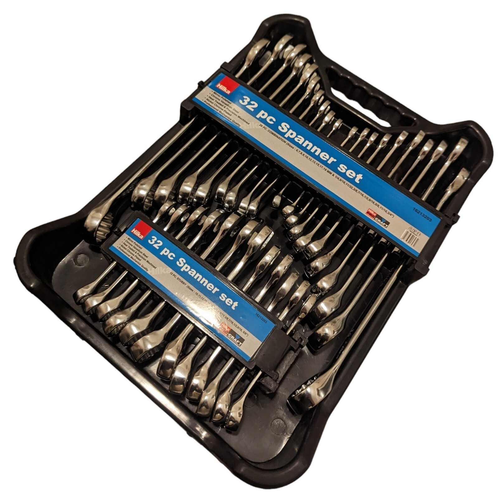 Hilka Spanner Wrench Set Spanners Inc Short Stubby AF Metric ...