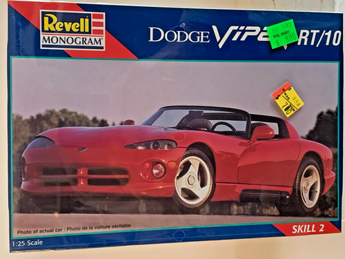 Revell Dodge Viper RT10 Factory Sealed Box Never Used Revell Monogram ...