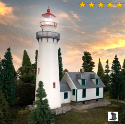 Walthers HO Scale ~ New 2025 ~ Eagle Point Lighthouse ~ Kit ~ 933-3665 ...