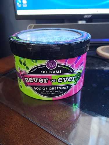 Never vs Ever Card Drinking Game Open Box | eBay