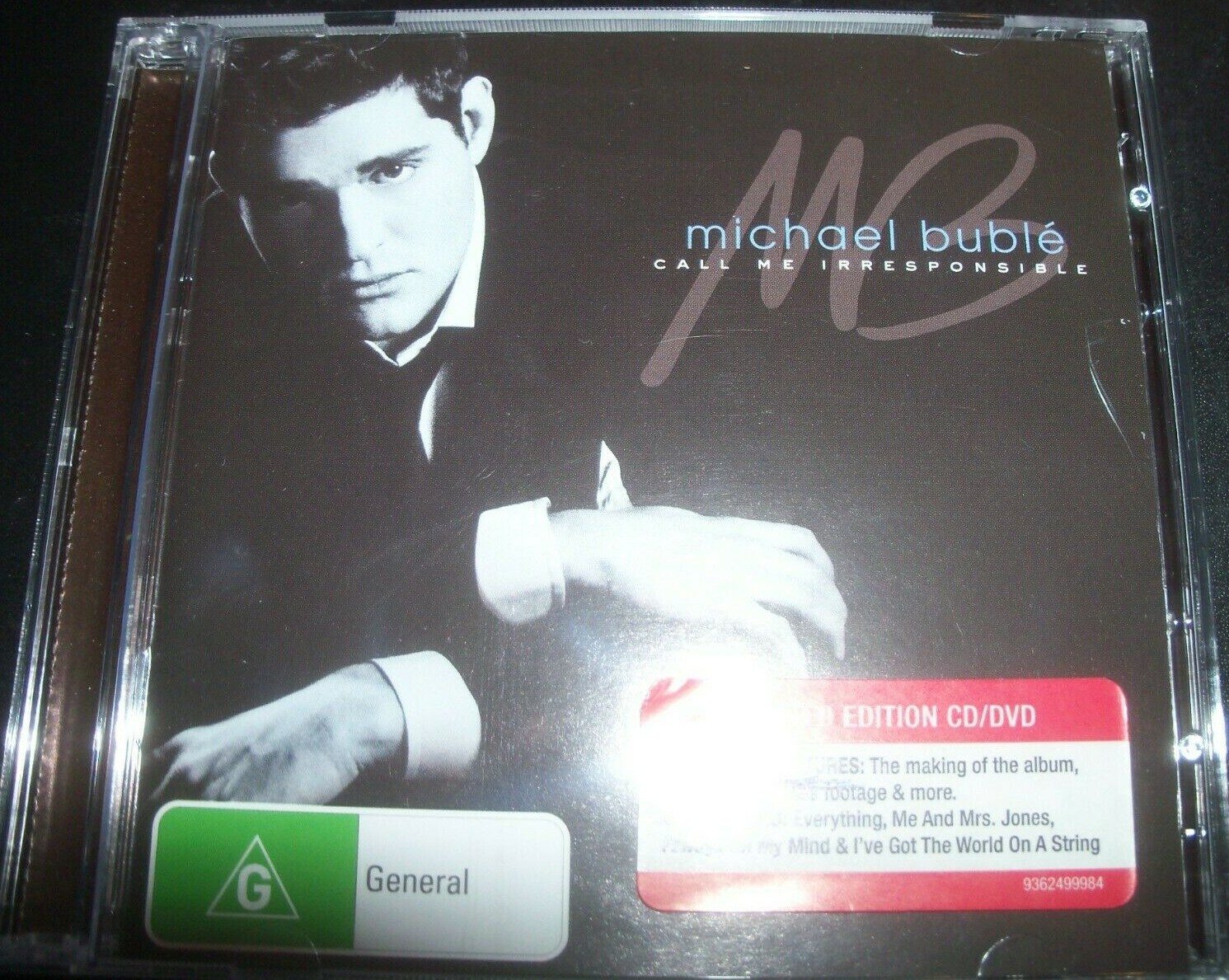 CD DVD 2 Disc Michael Buble Call Me Irresponsible for sale online | eBay UK