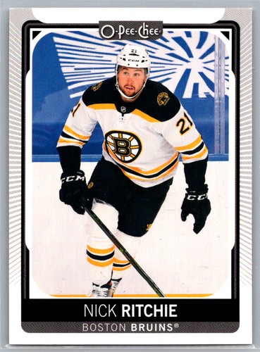 Nick Ritchie 2021-22 O-Pee-Chee Boston Bruins #169 | eBay