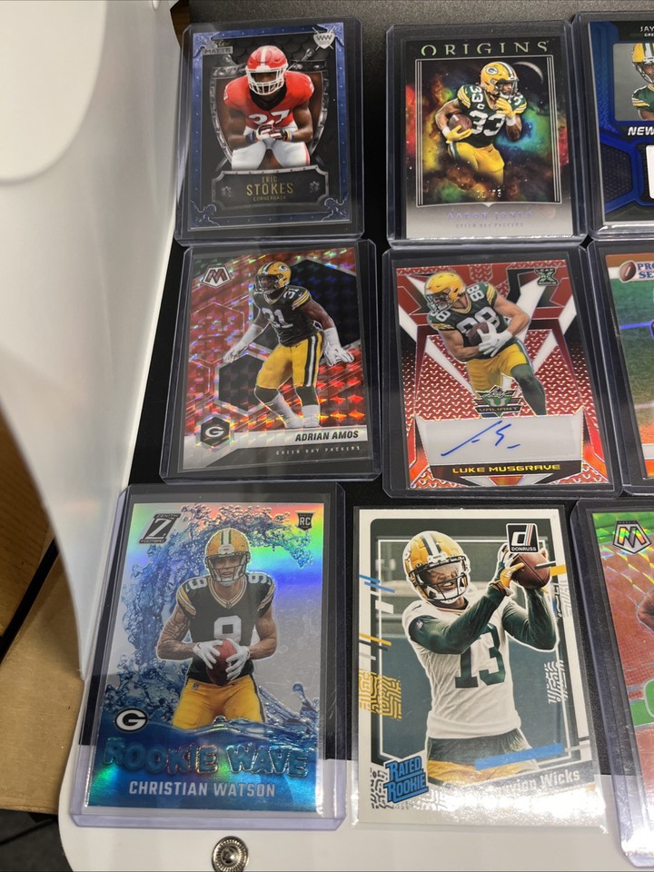 28 Card Lot Of Green Bay Packers Cards Rookies Auto Patch & more | eBay