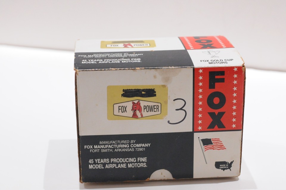 FOX .40 RC PLANE MODEL ENGINE REMOTE CONTROL | eBay
