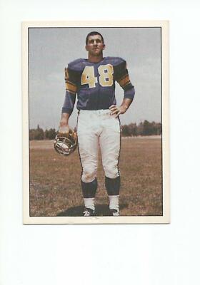 LES RICHTER 1981 TCMA Football card #37 Los Angeles Rams NASCAR NR MT ...