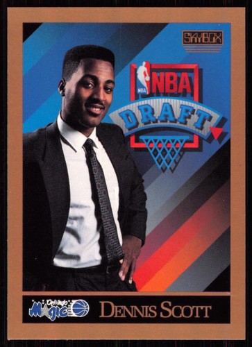 1990-91 SkyBox Dennis Scott Rookie Orlando Magic #363 | eBay