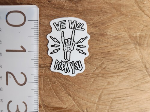 ROCK MUSIC Sticker Rock ON Sticker Decal Rock Out Sticker MUSIC BAND ...