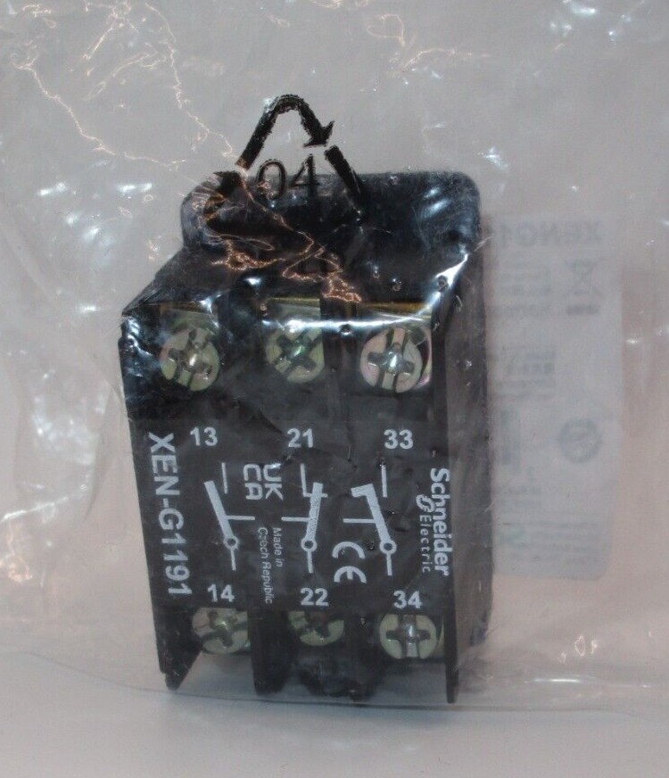 XENG1191 US STOCK- Original Schneider Spring Return Contact Block FAST ...