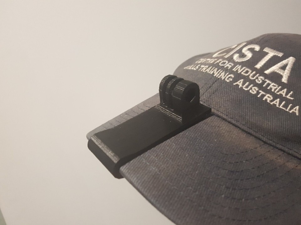 GoPro Cap Mount Clip For Hats Camera Accessories Connector Attachment ...