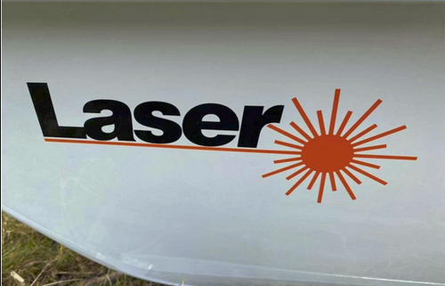 Laser Dinghy Bow Sticker Decal Boat Logo For Sailing Dinghy Boat | eBay