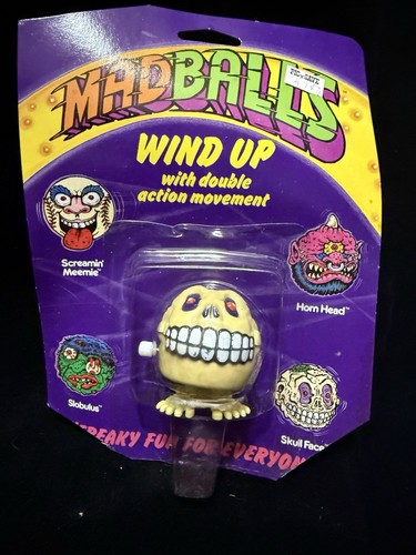 Vintage Mad Monsters Wind Up Toy Skull Face | eBay