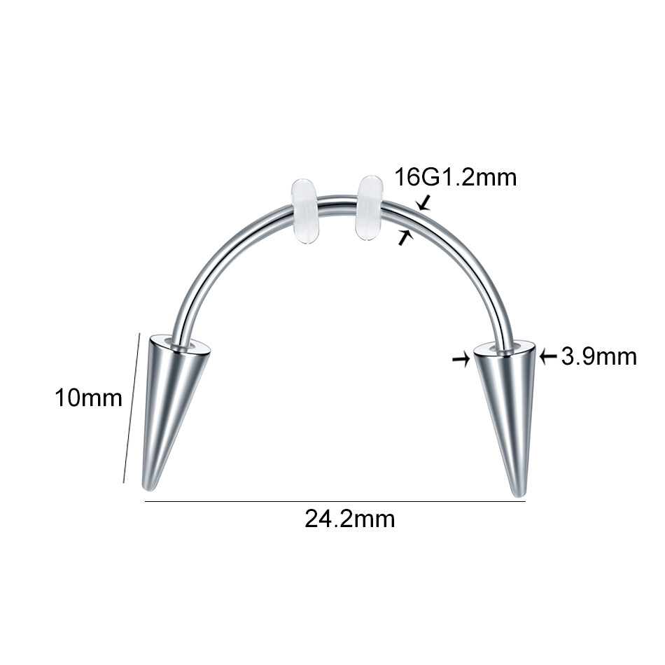 Vampire Smiley Piercing