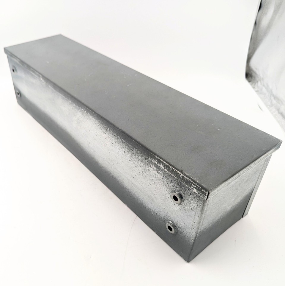 Wiegmann RSCG060624G N3R Gutter 6X6X24 Carbon Steel, Galvanized, NEMA ...