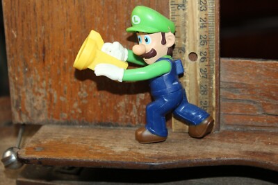 Super Mario Bros Luigi with Flashlight Action Figure | eBay