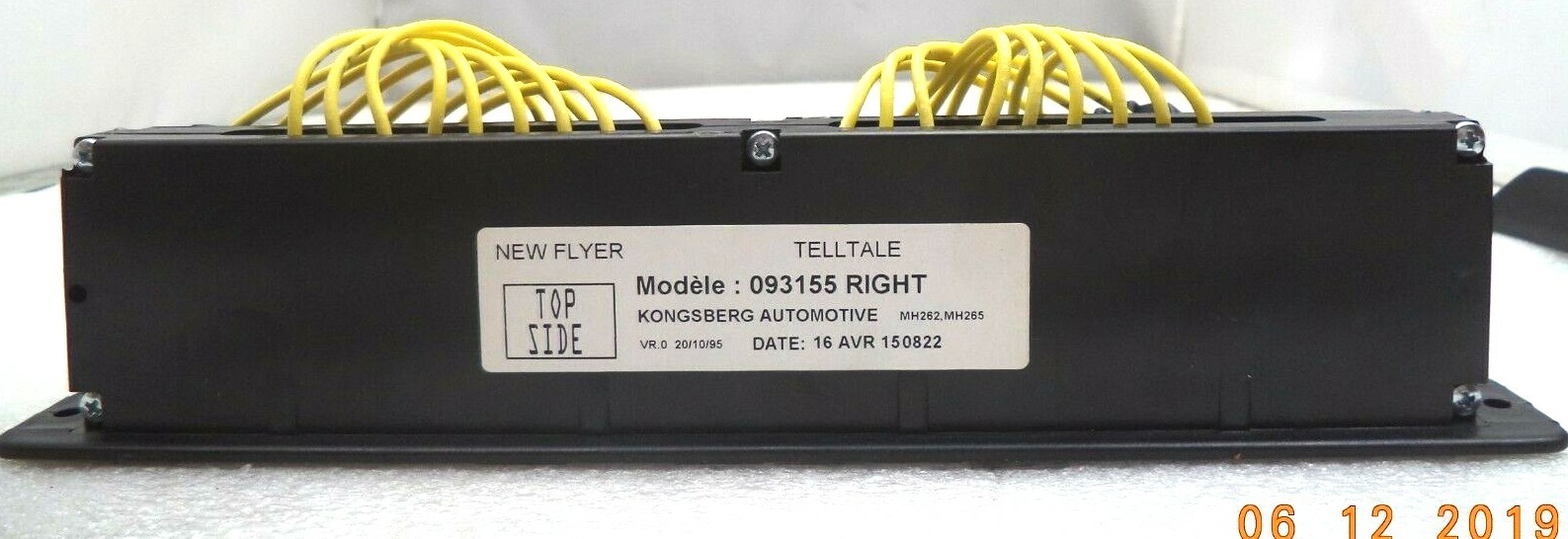 New Flyer Kongsberg LED MH262 MH265 Topside Telltale Indicator Strip ...